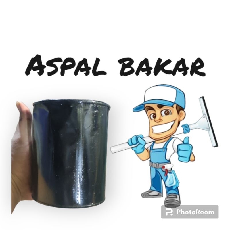 Jual Aspal Bakar Cat Pelapis Anti Bocor Kemasan 1KG | Shopee Indonesia