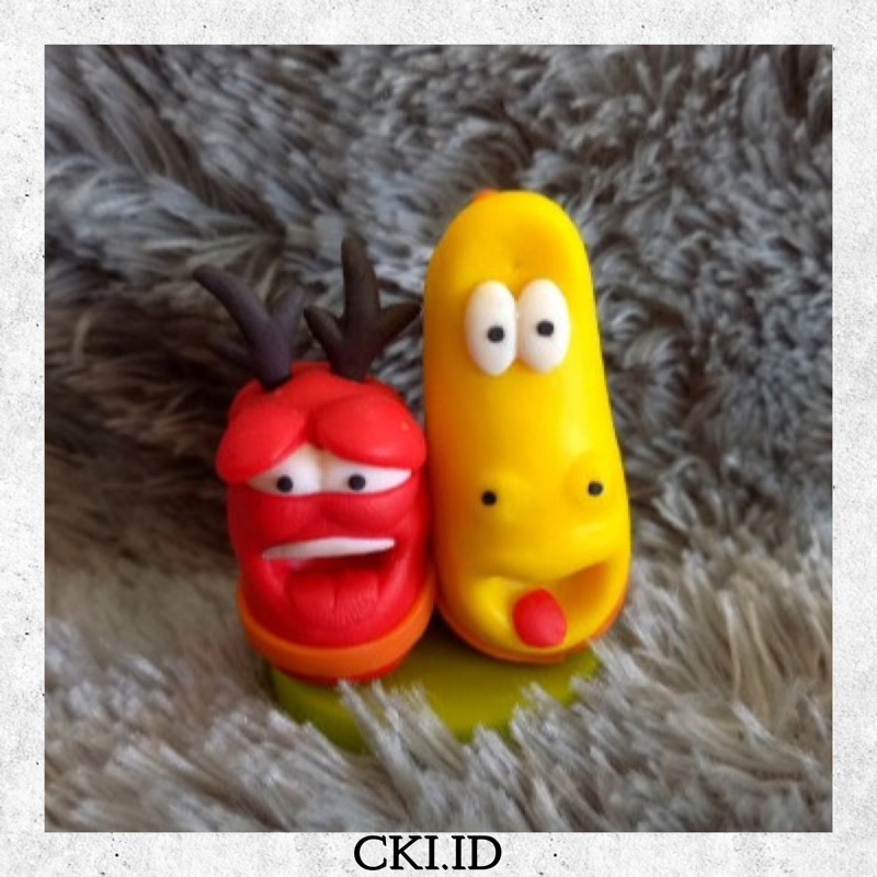 Jual Cake Topper / Miniatur / Hiasan Kue Larva | Shopee Indonesia