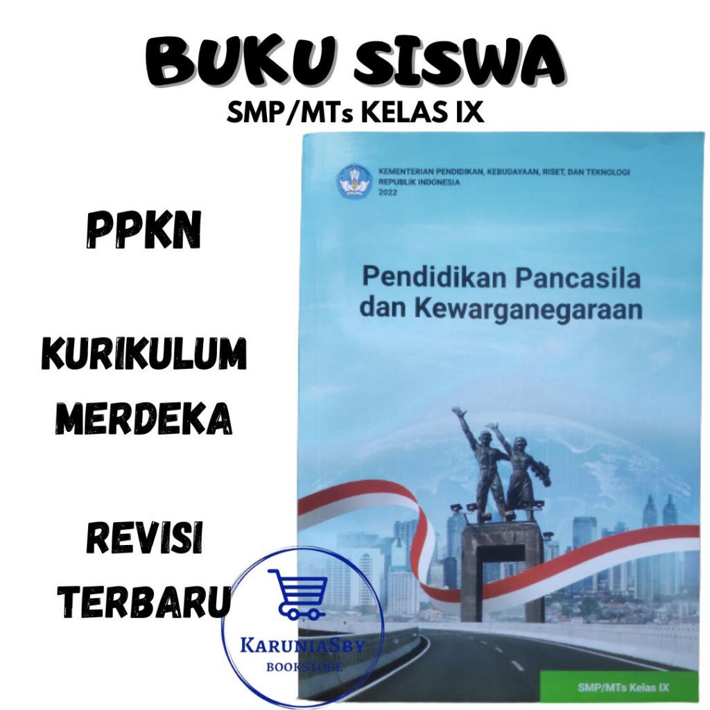 Jual Buku PPKN SMP/MTS Kelas 9 Kurikulum Merdeka Sekolah Penggerak 2022 Terbaru | Shopee Indonesia