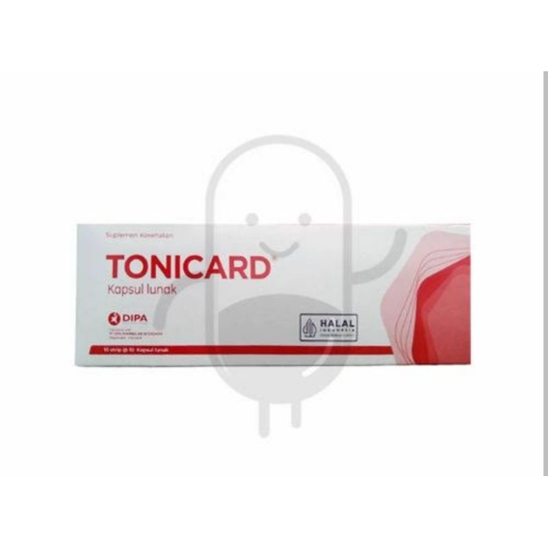 Jual TONICARD BOX 100 TABLET ORIGINAL | Shopee Indonesia