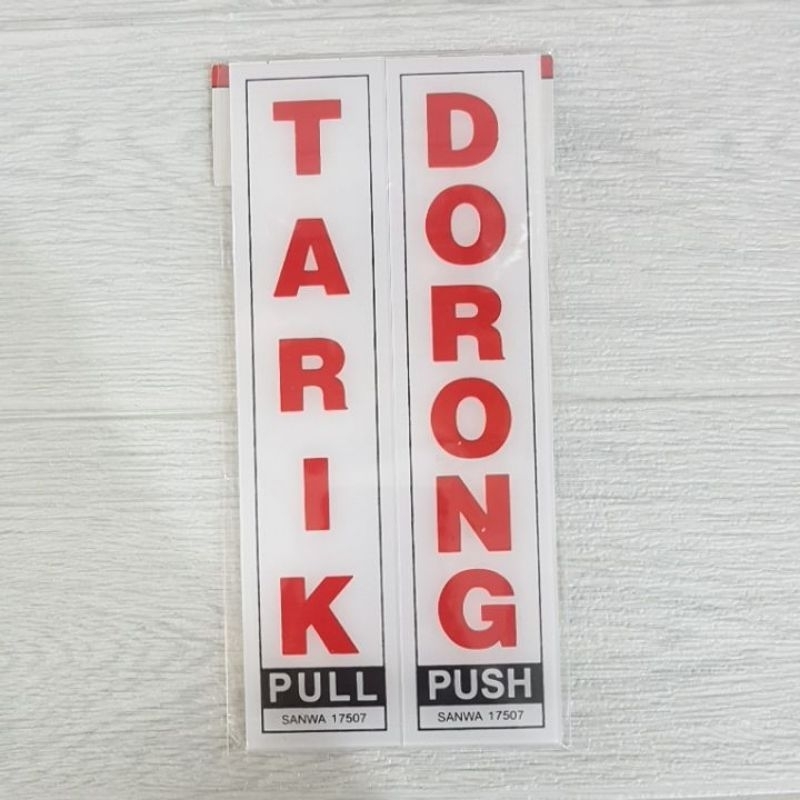 Jual Sign Board Tarik Dorong | Shopee Indonesia