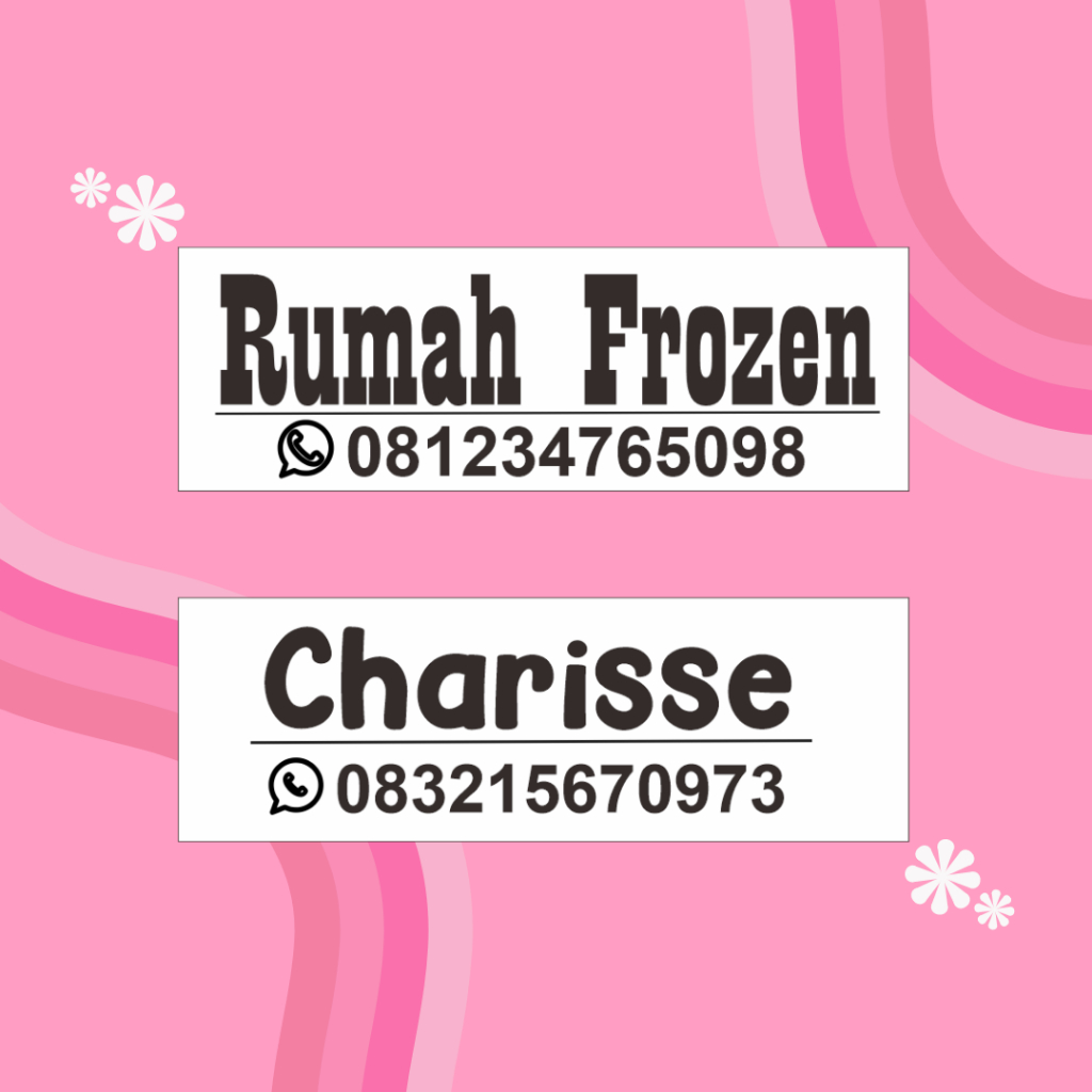 Jual WATERPROOF STAMP/STEMPEL TAHAN AIR/STEMPEL BAJU/CAP NAMA ANAK ...