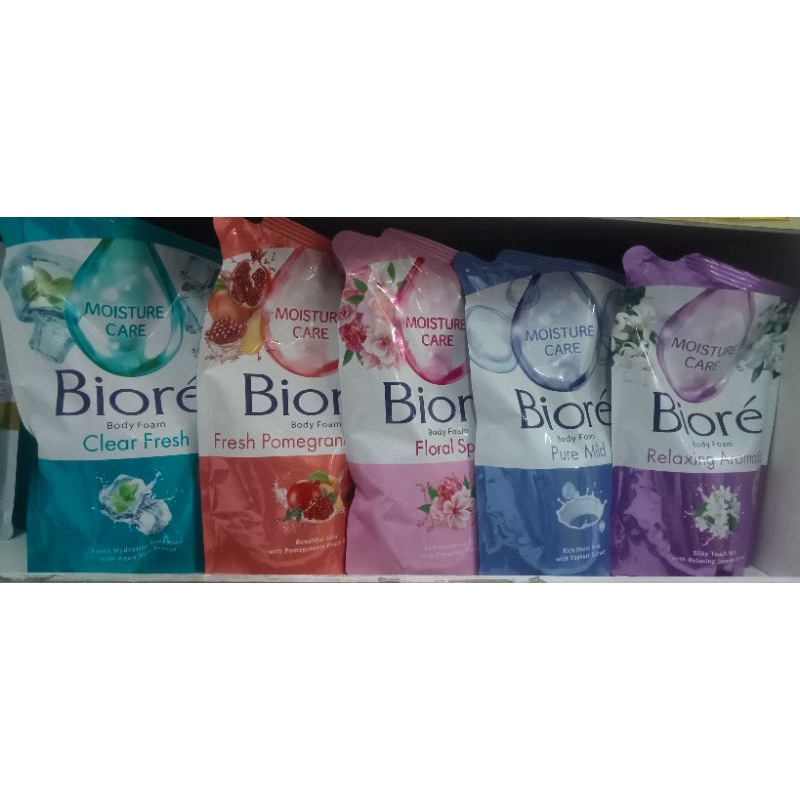 Jual BIORE BODY WASH MOISTURE CARE REFIL 250ML | Shopee Indonesia