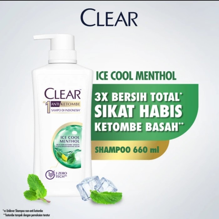 Jual CLEAR SHAMPOO 660ML & 430/400ML | Shopee Indonesia