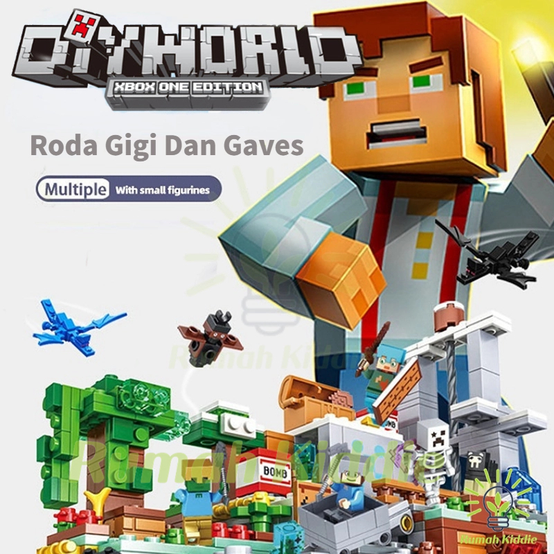 Jual Mainan Anak Minicraft / My World Edukasi Block / Mainan Anak Laki ...