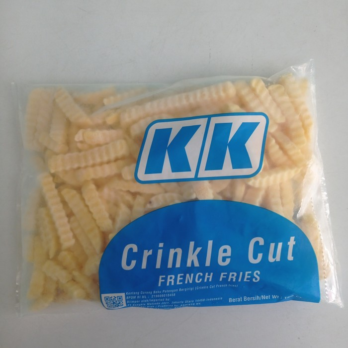Jual KK Kentang Crinkle Cut 1KG Kentang Goreng Frozen | Shopee Indonesia