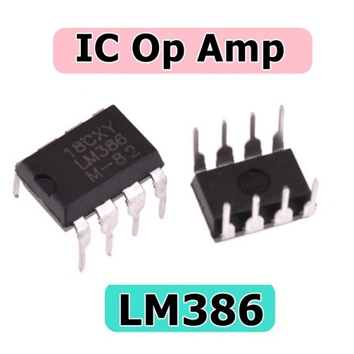 Jual 5pcs LM386 / LM386N-1 Low Voltage Audio Power Amplifier Integrated Circuit LM 386 LM-386 ...