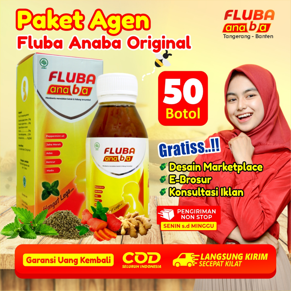 Jual Fluba Anaba Mengatasi Masalah Pernafasan Dan Tenggorokan - 50 ...