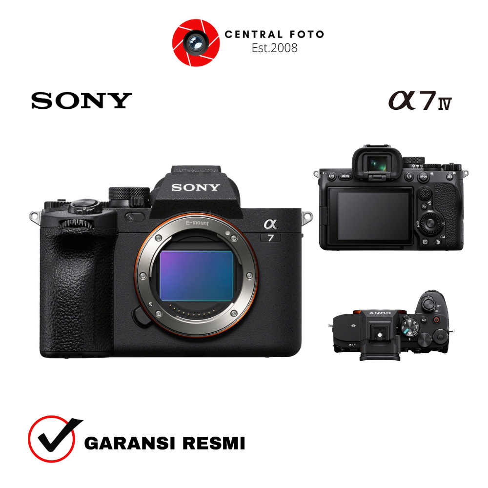 Jual Sony A7IV Body Sony Alpha A7 IV Mirrorless Camera A7M4 A7 Mark 4 RESMI | Shopee Indonesia