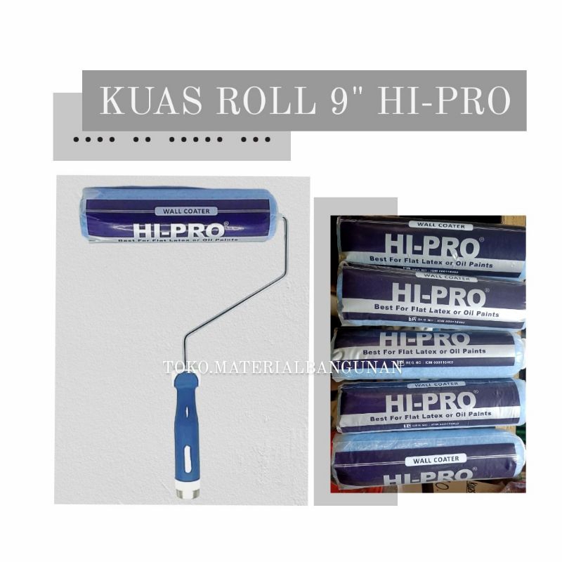 Jual KUAS ROLL HI-PRO 9" KUAS ROLL BERKUALITAS | Shopee Indonesia