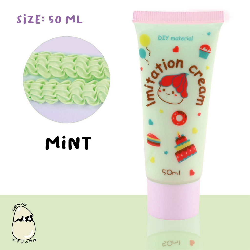 Jual DIY Cream Glue l 50 ml Cream Clay Lem Krim DIY DECO Cream Glue ...