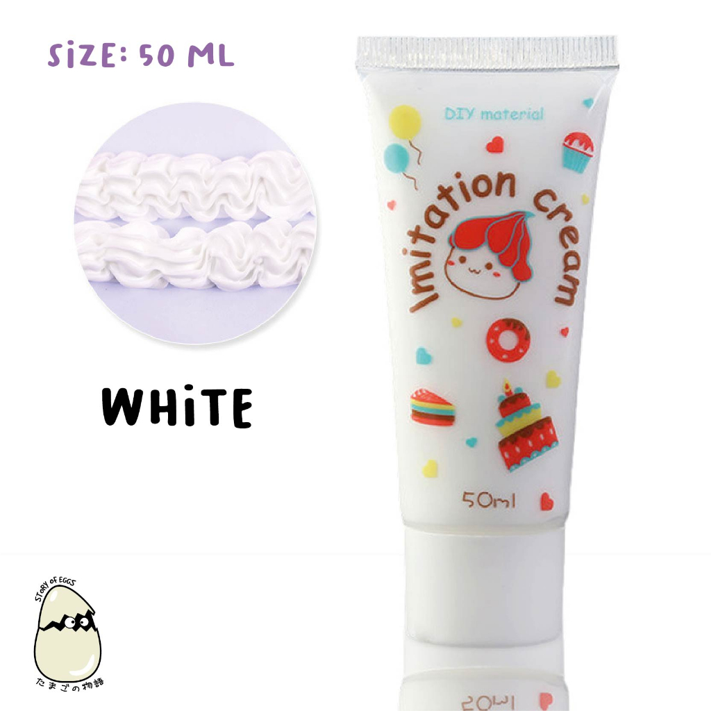 Jual DIY Cream Glue l 50 ml Cream Clay Lem Krim DIY DECO Cream Glue ...