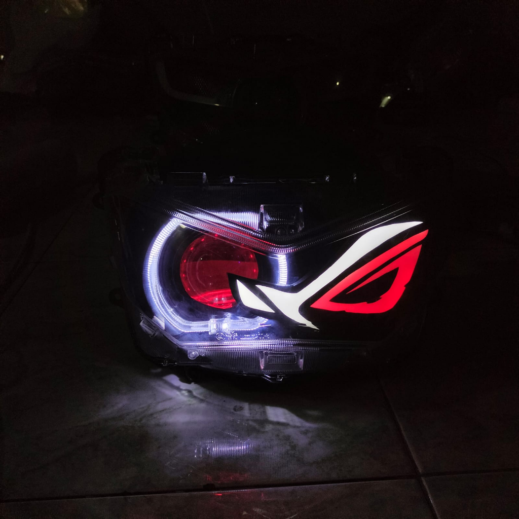 Jual HEADLAMP / LAMPU DEPAN CUSTOM PROJIE BILED AES TURBO dan TURBO TIR ...