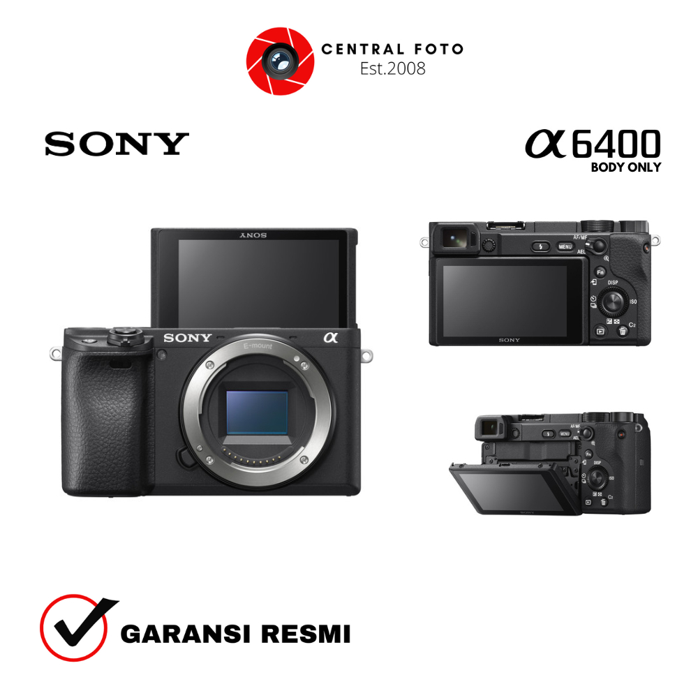 Jual Sony A6400 / ILCE-6400 / Alpha 6400 Body Only GARANSI RESMI ...