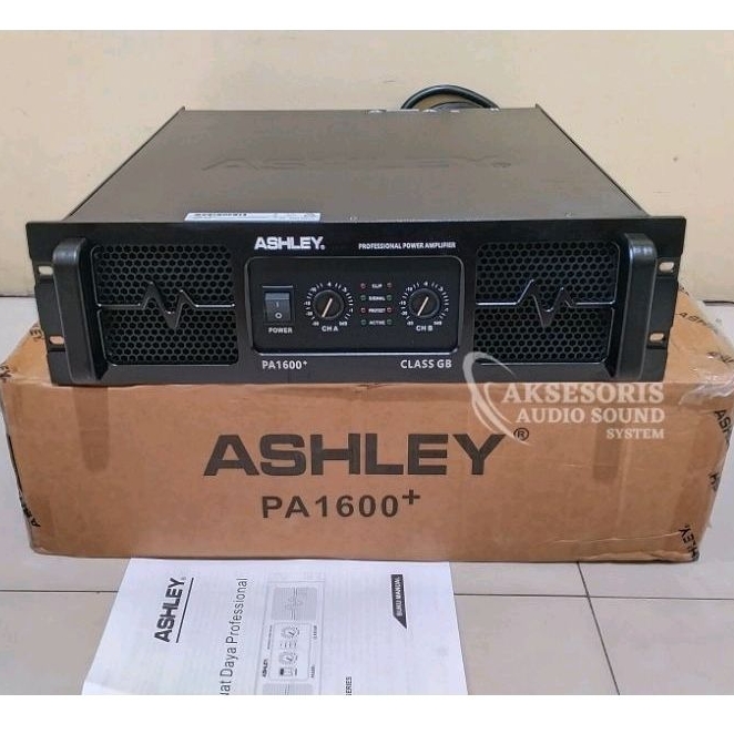 Jual Power ASHLEY PA 1600+ Class GB Original Produk Terbaru Kualitas ...