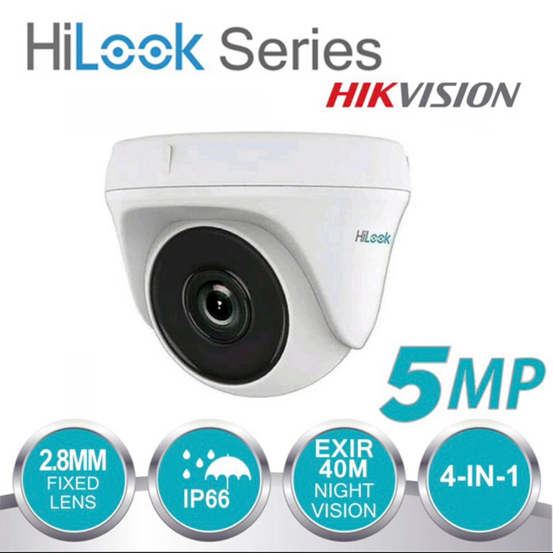 Jual Camera cctv HILOOK 5mp indoor THC-T150-P dan outdoor THC-B150-P ...