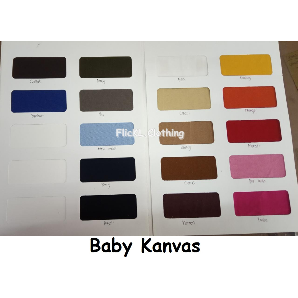 Jual Kain Baby Kanvas Katun Bahan Baby Kanvas Katun Baby Kanvas ...