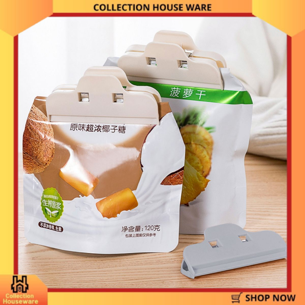Jual Alat Penjepit Makanan Snack Sealer Plastic Clip Food Clipper ...