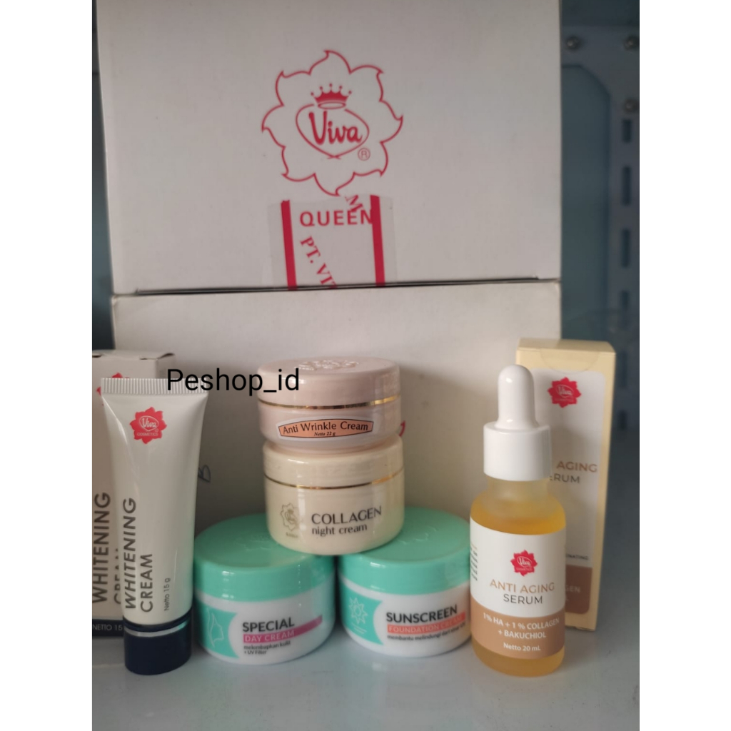 Jual Paket Viva Skincare anti aging isi 6 | Shopee Indonesia