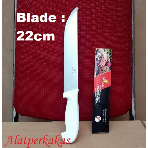 Jual Pisau Butcher Daging Sembelih Stainless Steel Dapur Kitchen Knife ...