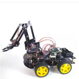 Jual Robot Lengan Beroda Arm Car Arduino Kontrol Wireless Bluetooth ...