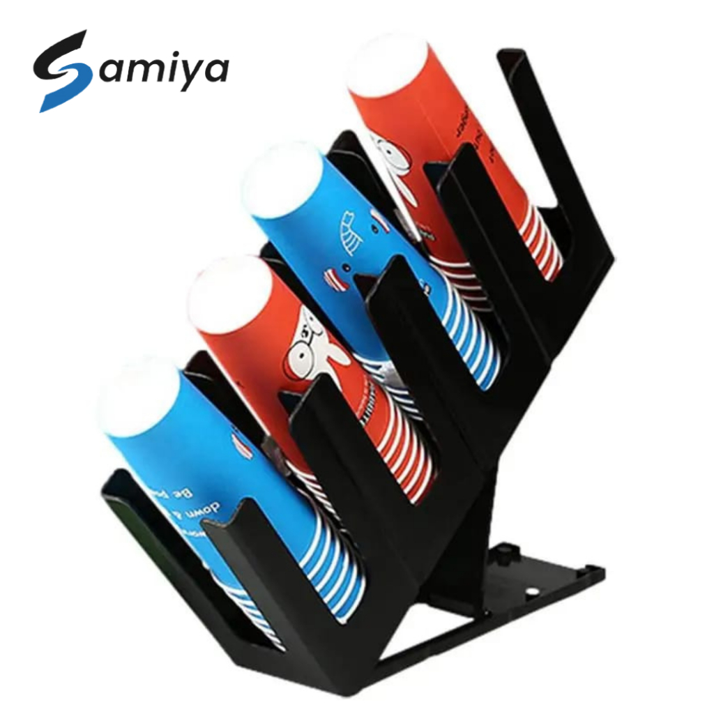 Jual cup holder coffee storage organizer dispenser / rak paper cup ...