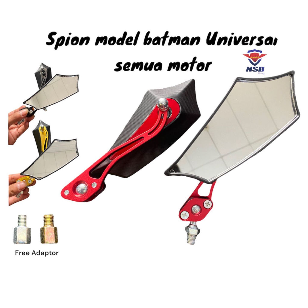 Jual spion model batman pnp ninja beat vario scoopy mio nmax aerox lexy ...
