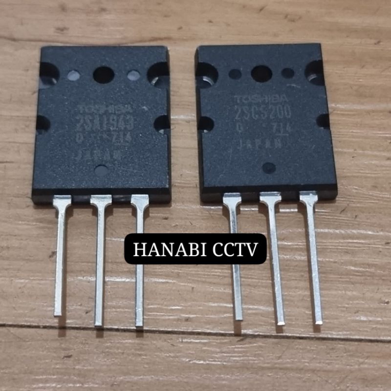 Jual Transistor Toshiba S7 714 1943 5200 S7 sa1943 sc5200 2sa1943 2sc5200 Seri 714 ORIGINAL 1SET ...