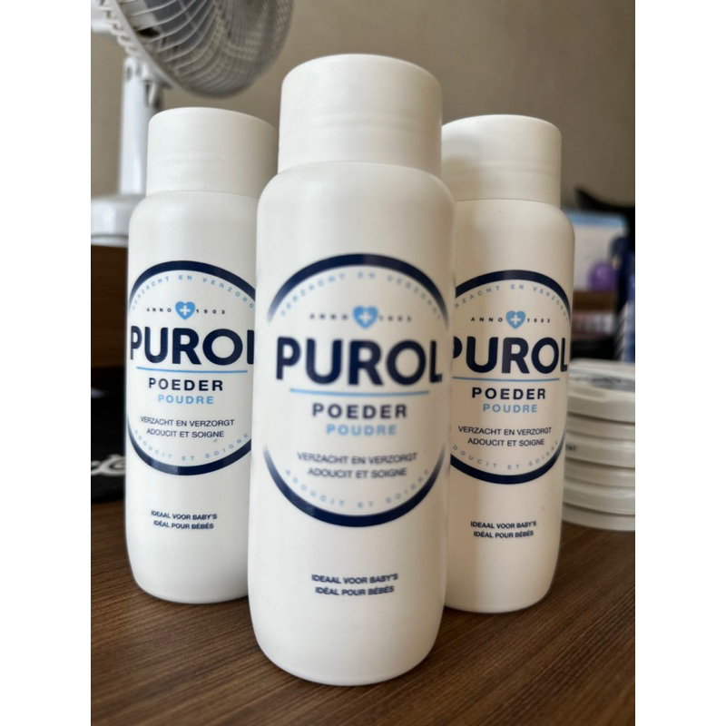 Jual Purol Poeder/Powder bedak bayi / anak / dewasa 100gr 100% original ...