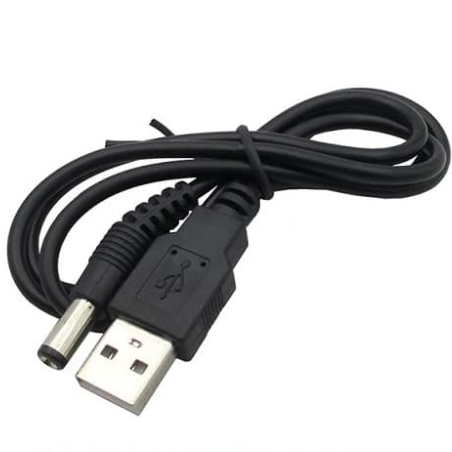 Jual Kabel USB Type-A Male to Jack DC 2.1 mm Barrel 5V DC Power Cable ...