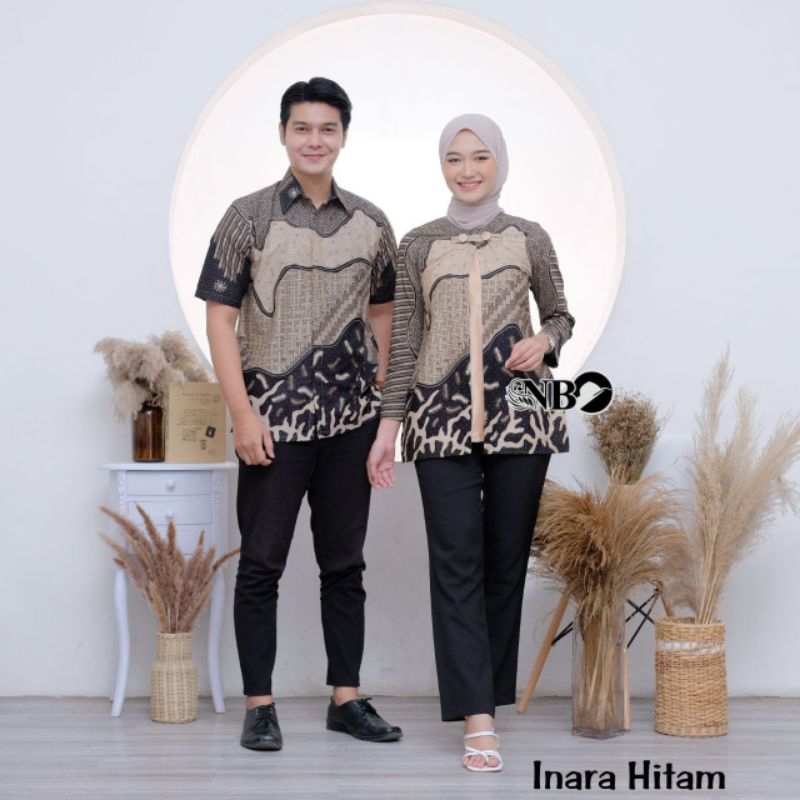 Jual Baju Batik Seragam Pria Wanita INARA | Shopee Indonesia