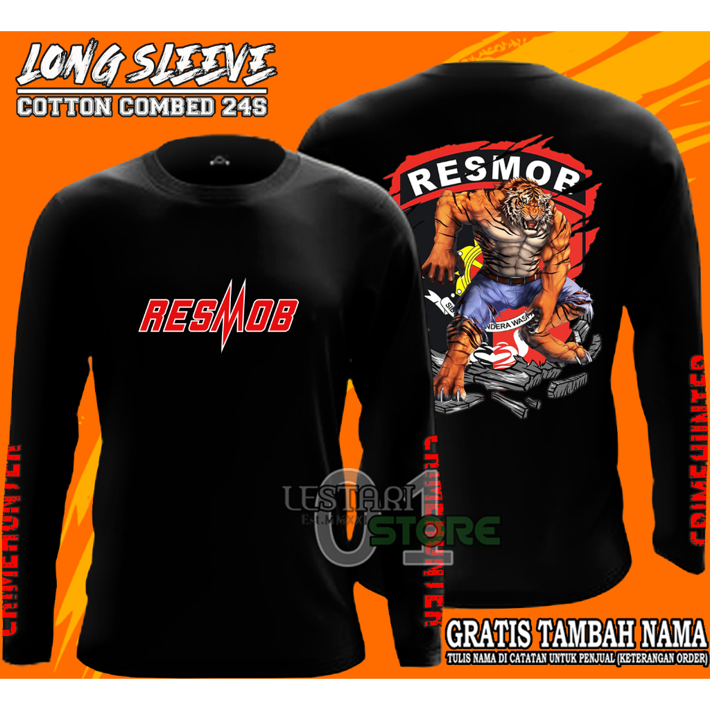 Jual KAOS POLISI RESMOB CRIMEHUNTER TANGAN PANJANG - T SHIRT POLISI ...