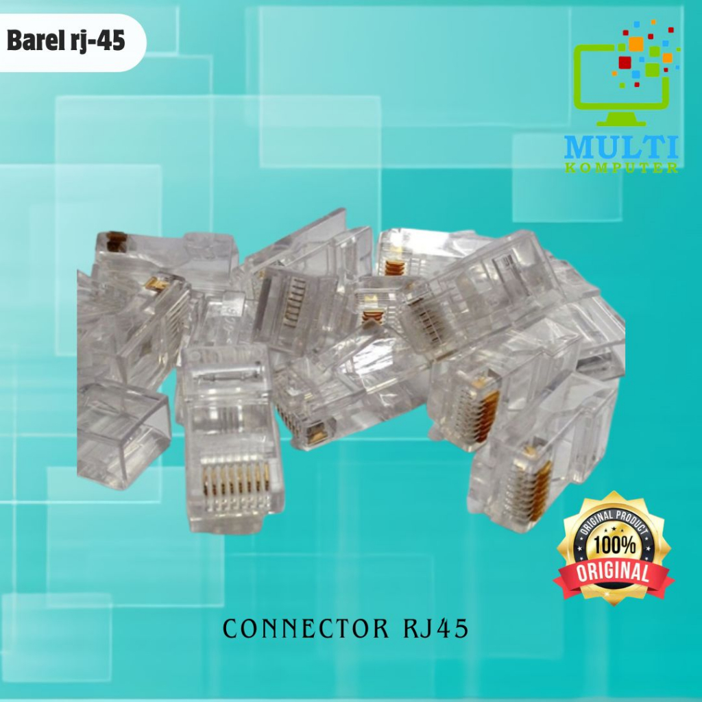 Jual Connector / Konektor RJ-45 Biasa | Shopee Indonesia