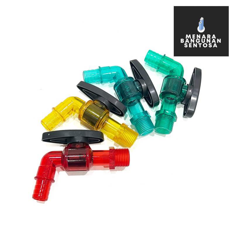 Jual Kran PVC Transparan Belva 1/2 3/4 Inch Multifungsi - Keran Air ...