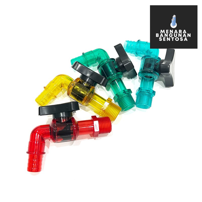 Jual Kran PVC Transparan Belva 1/2 3/4 Inch Multifungsi - Keran Air ...