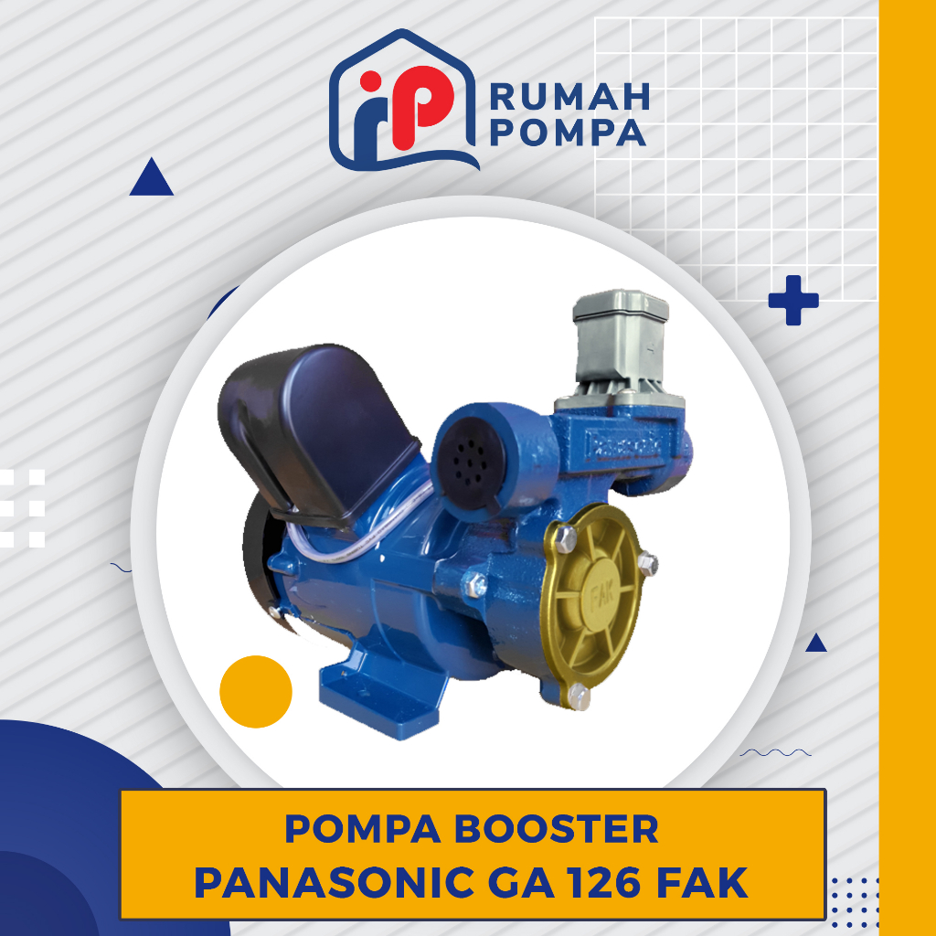 Jual Pompa Booster Panasonic GA 126 FAK | Shopee Indonesia