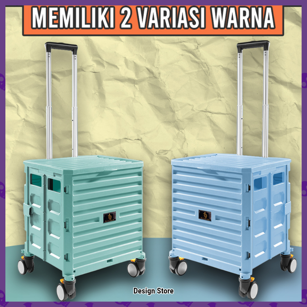 Jual Troli Koper Serbaguna LGC-5 Portable Troli Belanja Multifungsi ...