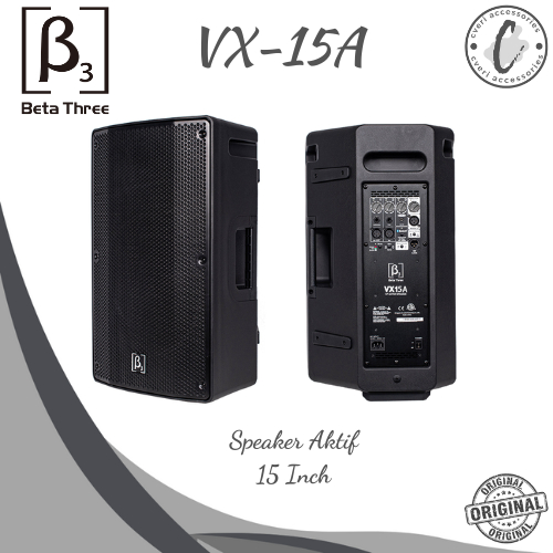 Jual Beta Three VX-15A Speaker Aktif 15 Inch Original Beta 3 VX15A ...