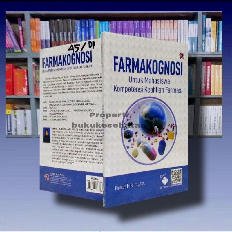 Jual BUKU FARMAKOGNOSI UNTUK MAHASISWA KOMPETENSI KEAHLIAN FARMASI , ORIGINAL | Shopee Indonesia