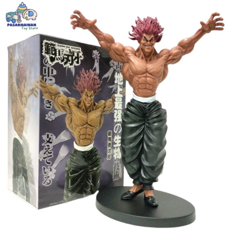 Jual Action Figure Anime BAKI The Grappler Yujiro Hanma Manga Dall ...