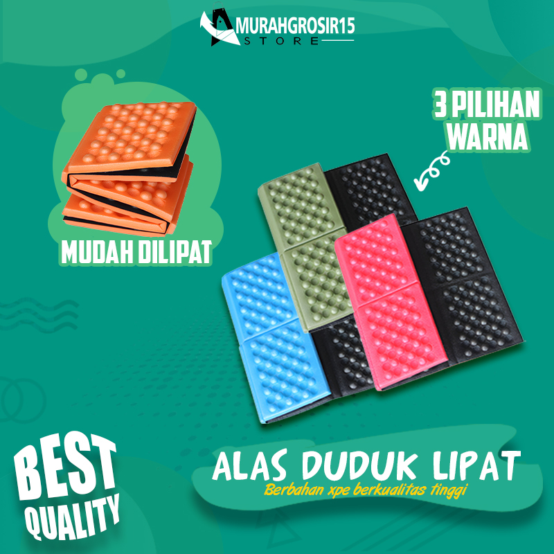 Jual Alas Duduk Lipat Bahan Busa Untuk Camping / Hiking / Piknik ...
