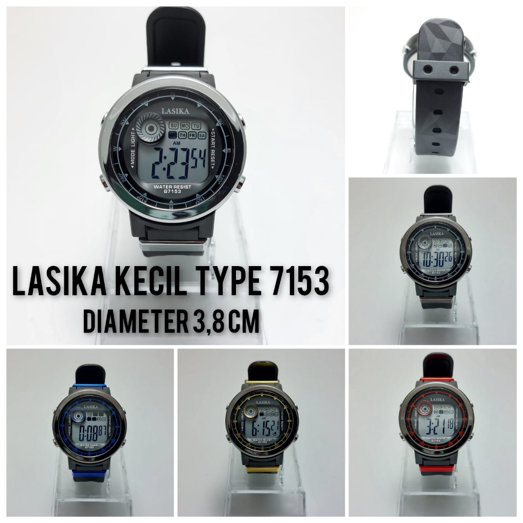 Jual Jam Tangan Lasika Water Resist Sporty 7153 | Shopee Indonesia