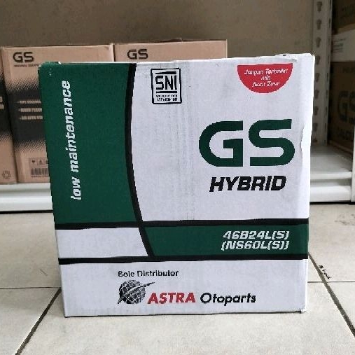 Jual Aki Mobil New Accord, New CRV, New HRV, New Vios GS hybrid NS60LS 46B24LS Accu basah ...