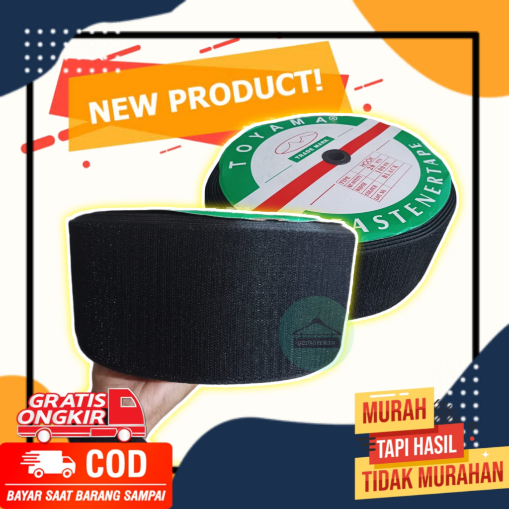 Jual Jual Velcro Lebar 10cm Meteran | Shopee Indonesia