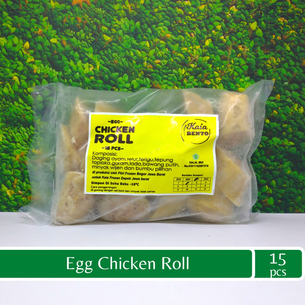 Jual Egg Chicken Roll Frozen, Olahan Daging Ayam Halal | Shopee Indonesia