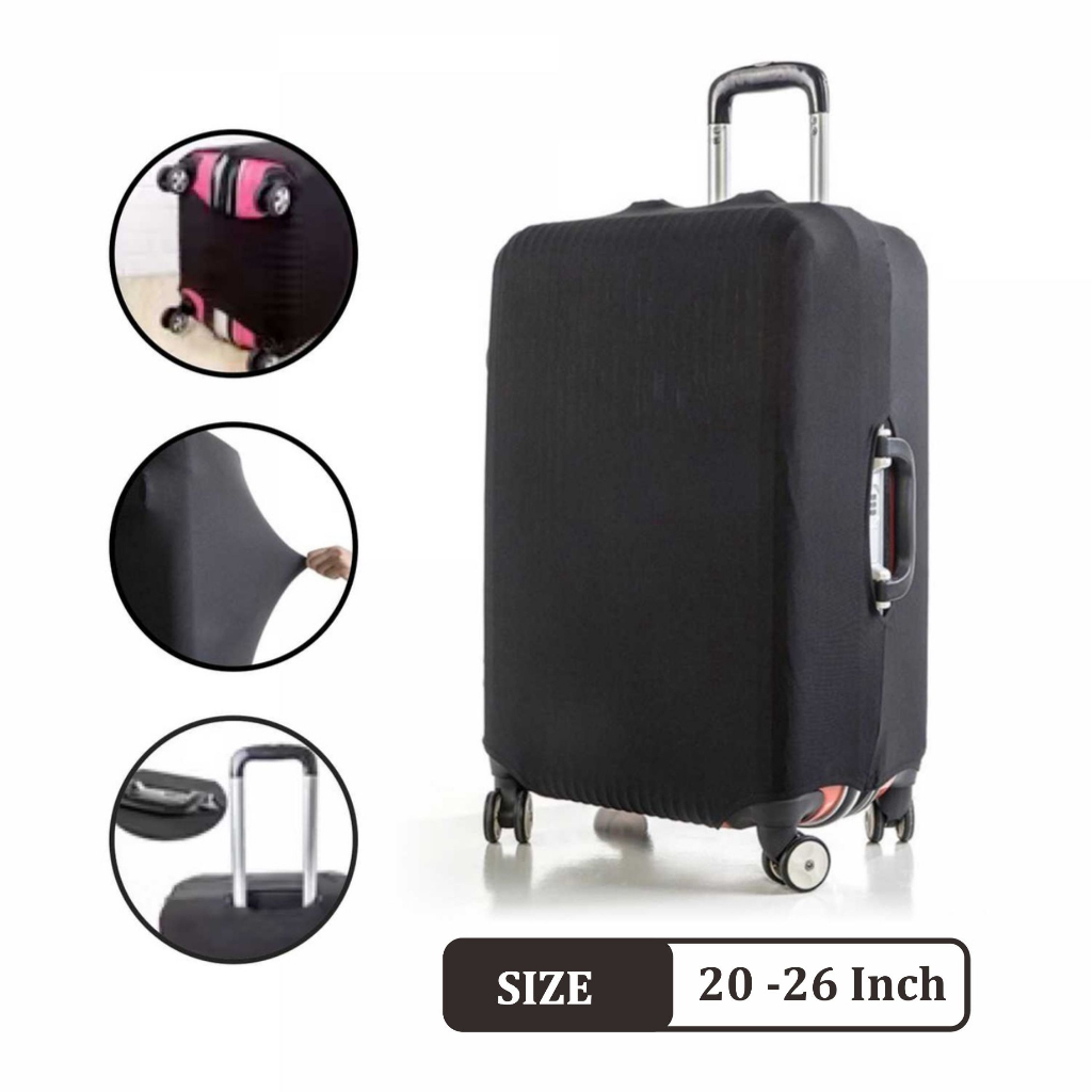 Jual Mega_1688 Luggage cover koper motif kucing lucu bahan spandex ...
