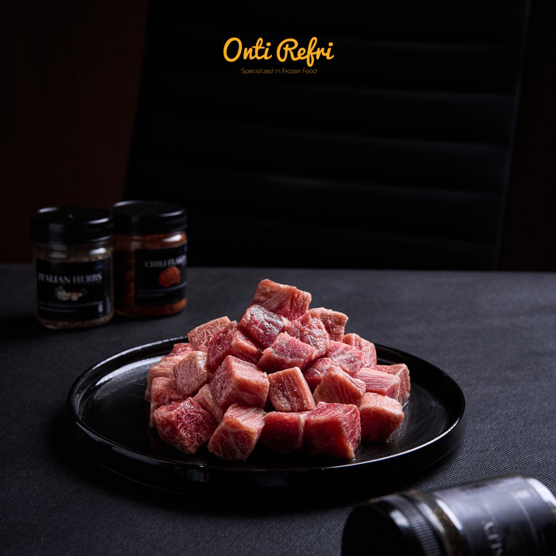 Jual Saikoro Beef / Meltique Beef Cubes / Daging Sapi Japanese Korean ...
