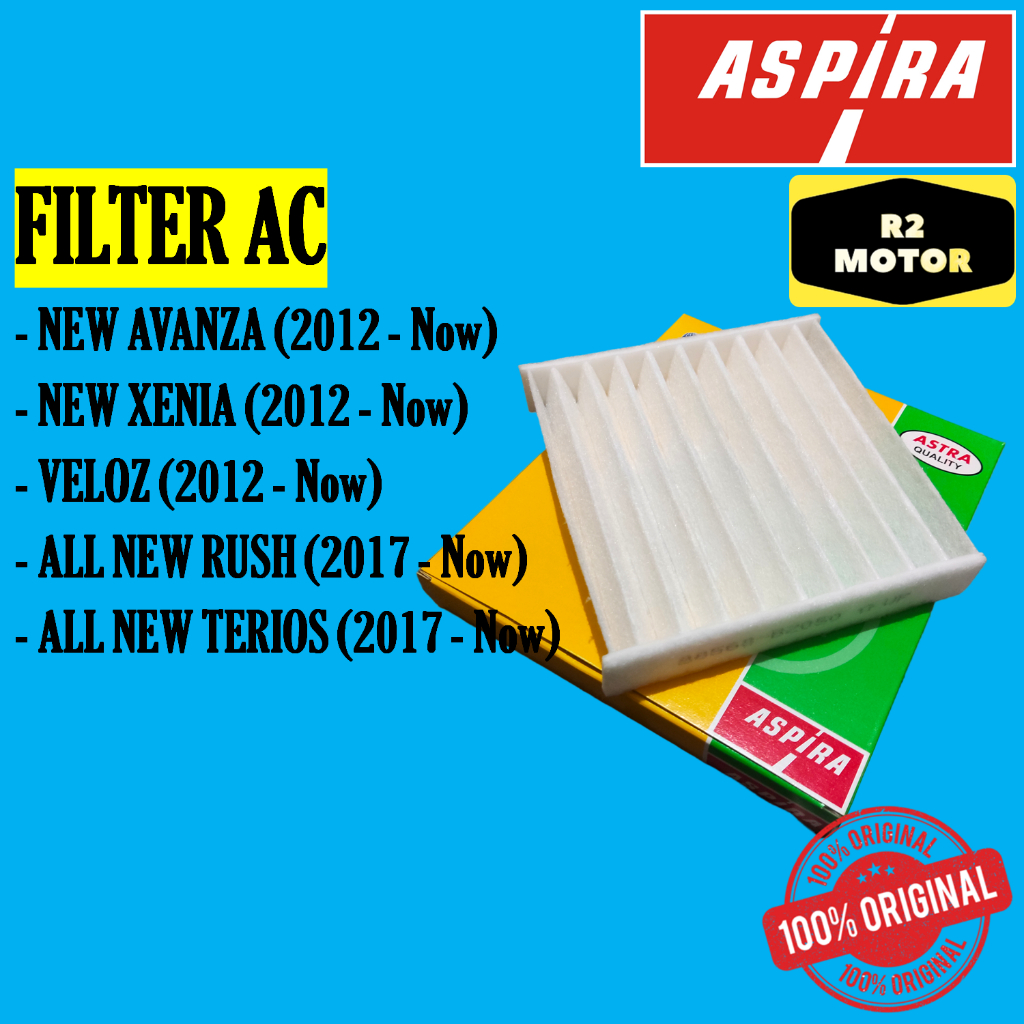 Jual FILTER SARINGAN AC KABIN AVN ASPIRA ALL NEW AVANZA XENIA VELOZ ...