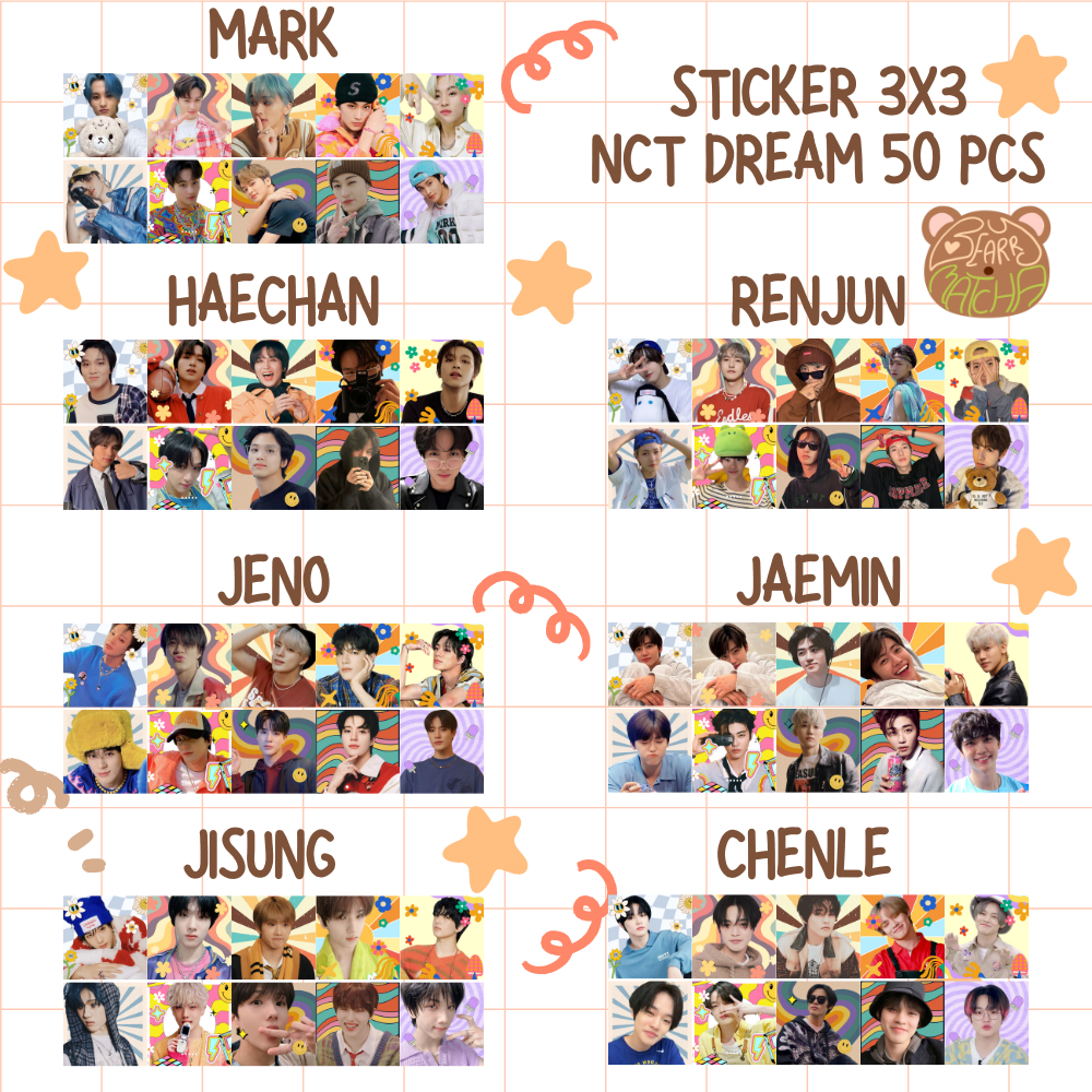 Jual [READY STOCK] isi 50 pcs sticker NCT Dream | Shopee Indonesia