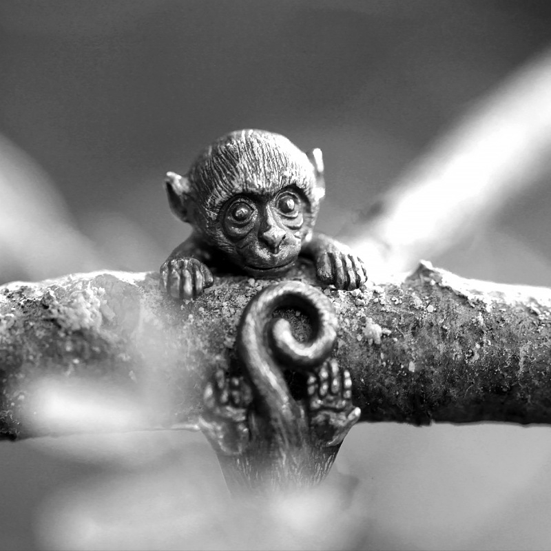 Jual Cincin Monyet Gaya Hip Hop Punk Untuk Pria Wanita / Adjustable ...